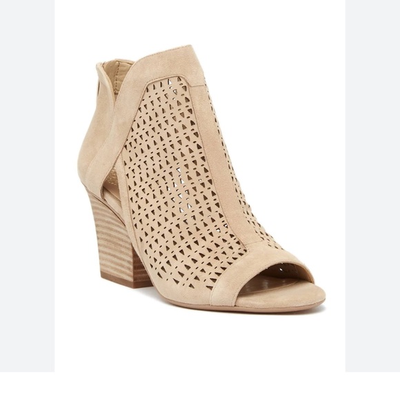 Vince Camuto Peep Toe Booties